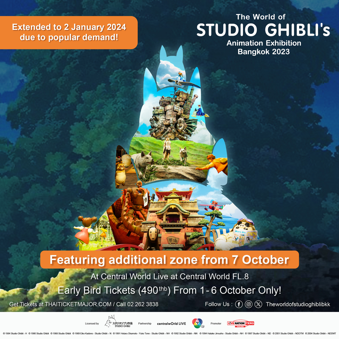 ‘นิทรรศการจิบลิ’ เพิ่มโซนใหม่ ขยายเวลาถึง 2 มกราคมปีหน้า - WABIZ